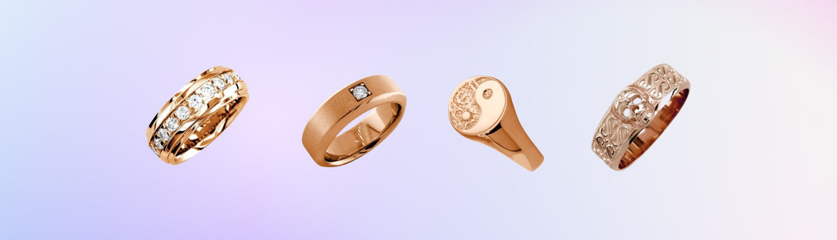 Pink Rings for Men – Sziro Jewelry